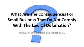 Defamation | PPTX