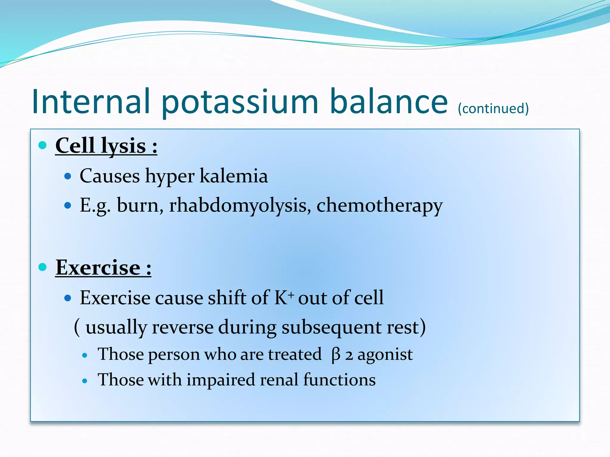 Potassium, Calcium & Phosphate Balance | PPTX