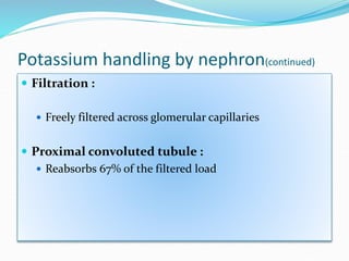 Potassium, Calcium & Phosphate Balance | PPTX