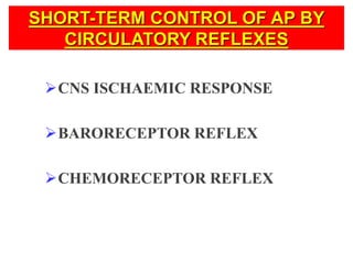 Regulation of-arterial-blood-pressure | PPTX