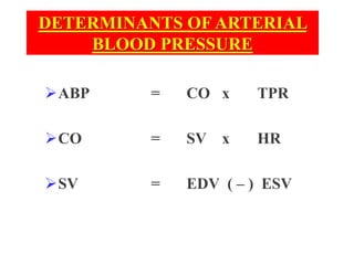 Regulation of-arterial-blood-pressure | PPTX