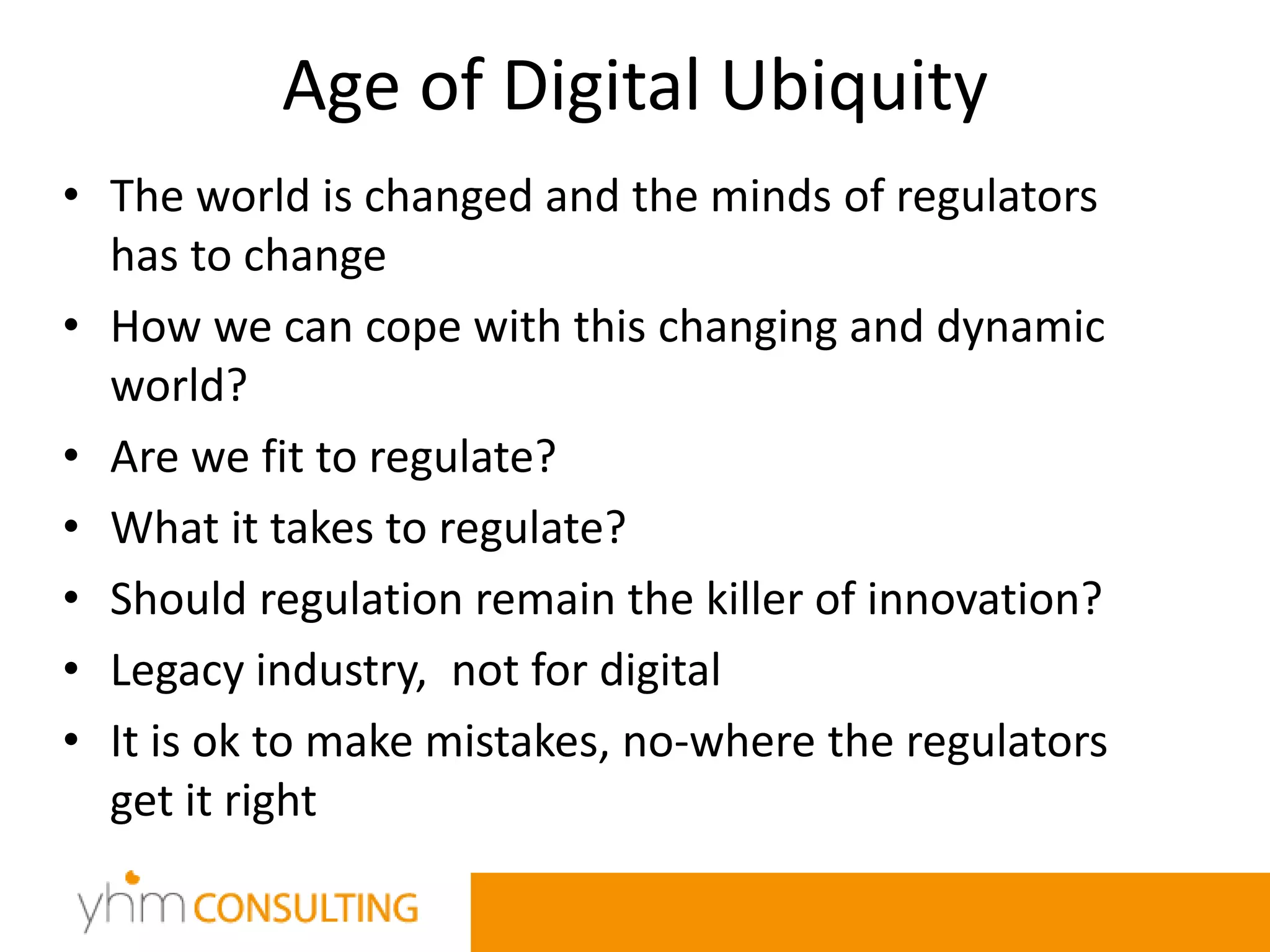 Regulation and Innovation, Yared Haile-Meskel | PDF