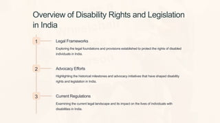 Regulation and Legal aspects to inclusion in India (Disability).pptx