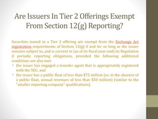 Regulation A+ Q&A - Securities Lawyer 101 | PPTX