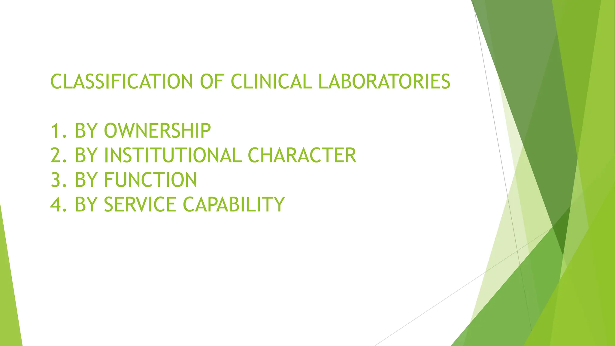 REGULATION COMPLIANCE FOR CLINICAL LABORATORY | PPTX