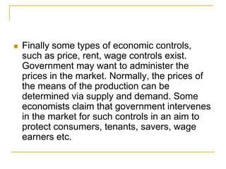 Economics Of Regulation And Control | PDF