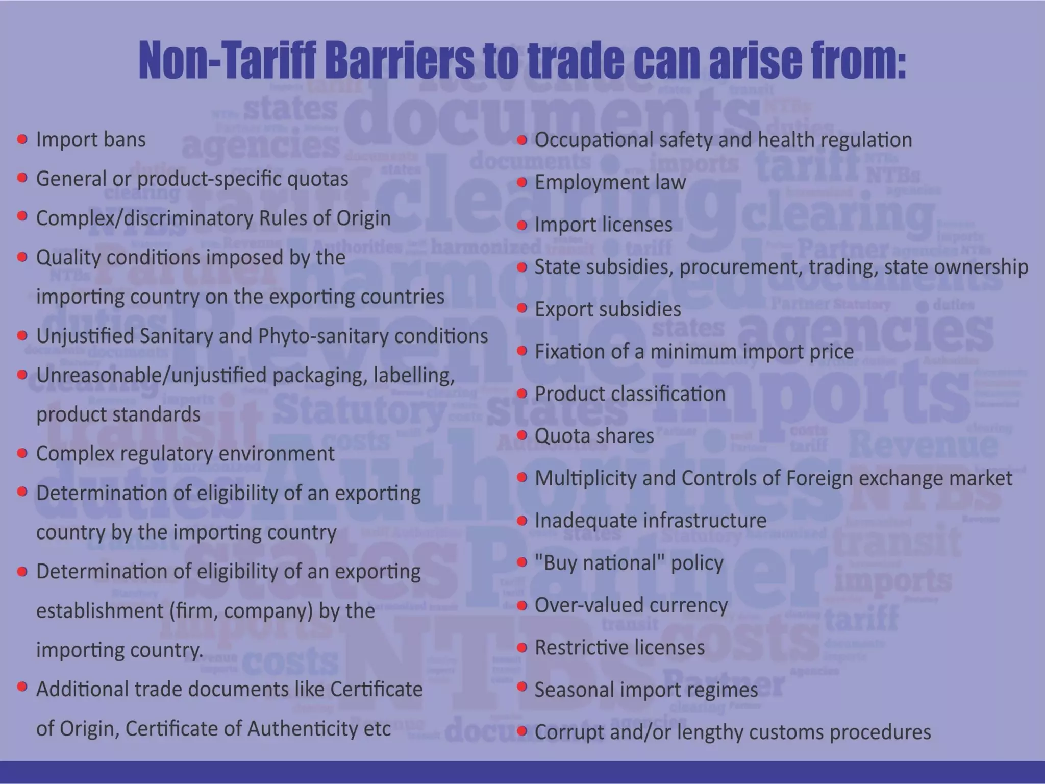 Regulation, Customs and Border Management | PDF