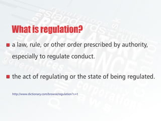 Regulation, Customs and Border Management | PDF