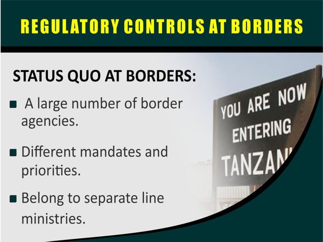 Regulation, Customs and Border Management | PDF