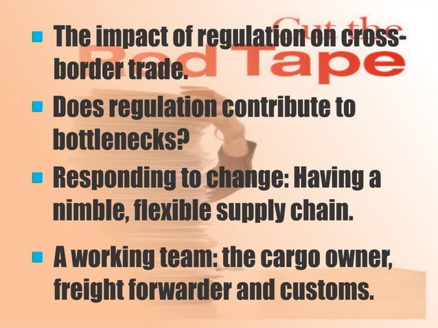 Regulation, Customs and Border Management | PDF