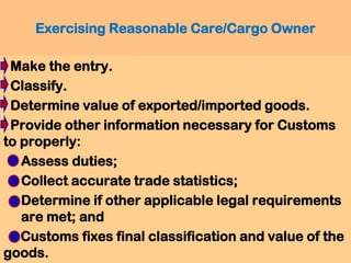 Regulation, Customs and Border Management | PDF