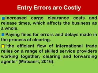 Regulation, Customs and Border Management | PDF