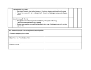 Regulation exam question feedback cover sheet | PPT