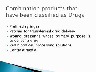 Regulation for combination product | PPTX