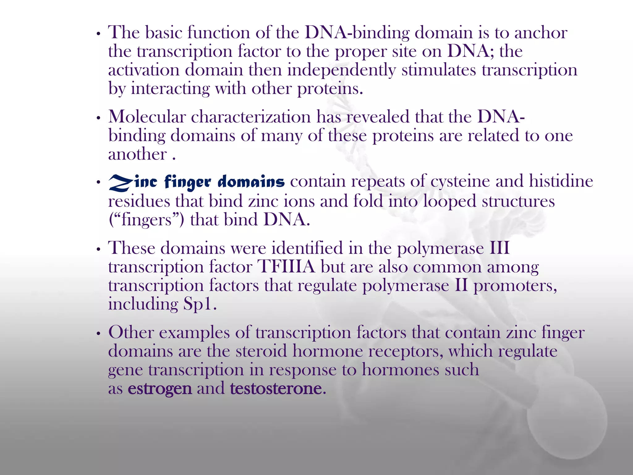 Transcription Regulation in Eukaryotes | PPTX