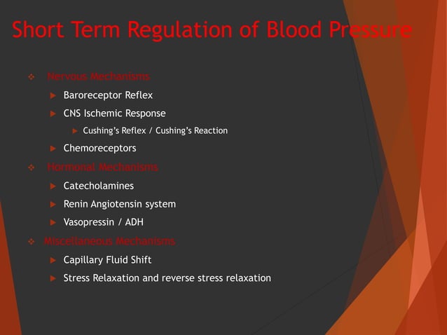 Regulation of arterial blood pressure (The Guyton and Hall Physiology ...