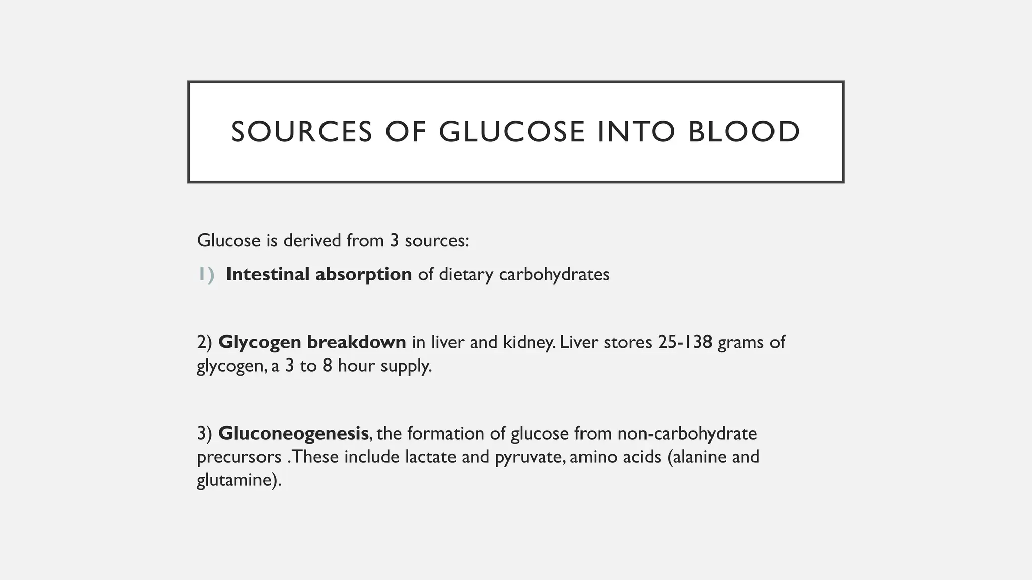 Regulation of blood glucose level in human body | PPT