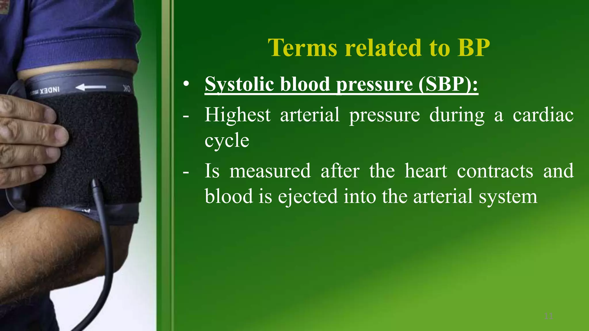 Regulation of blood pressure | PPTX