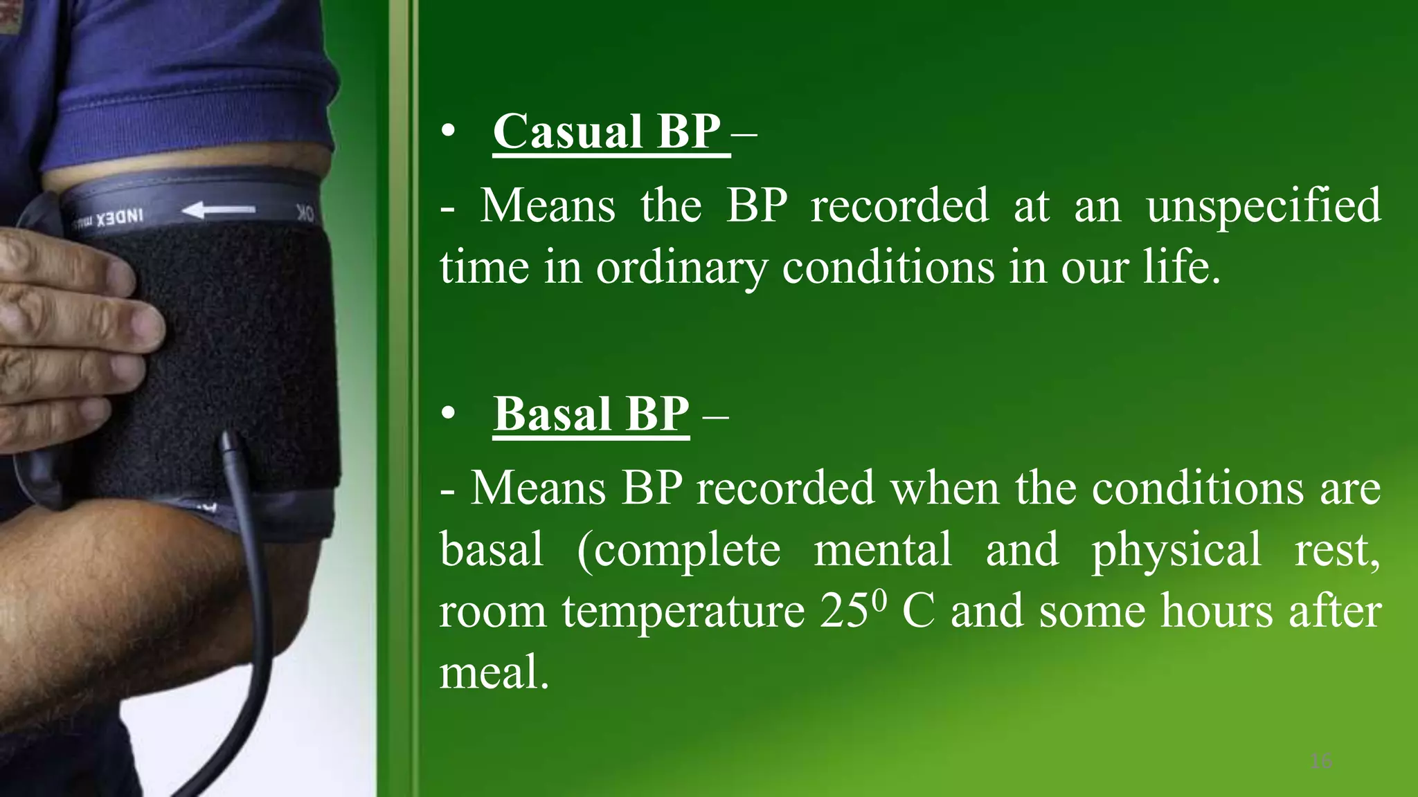 Regulation of blood pressure | PPTX