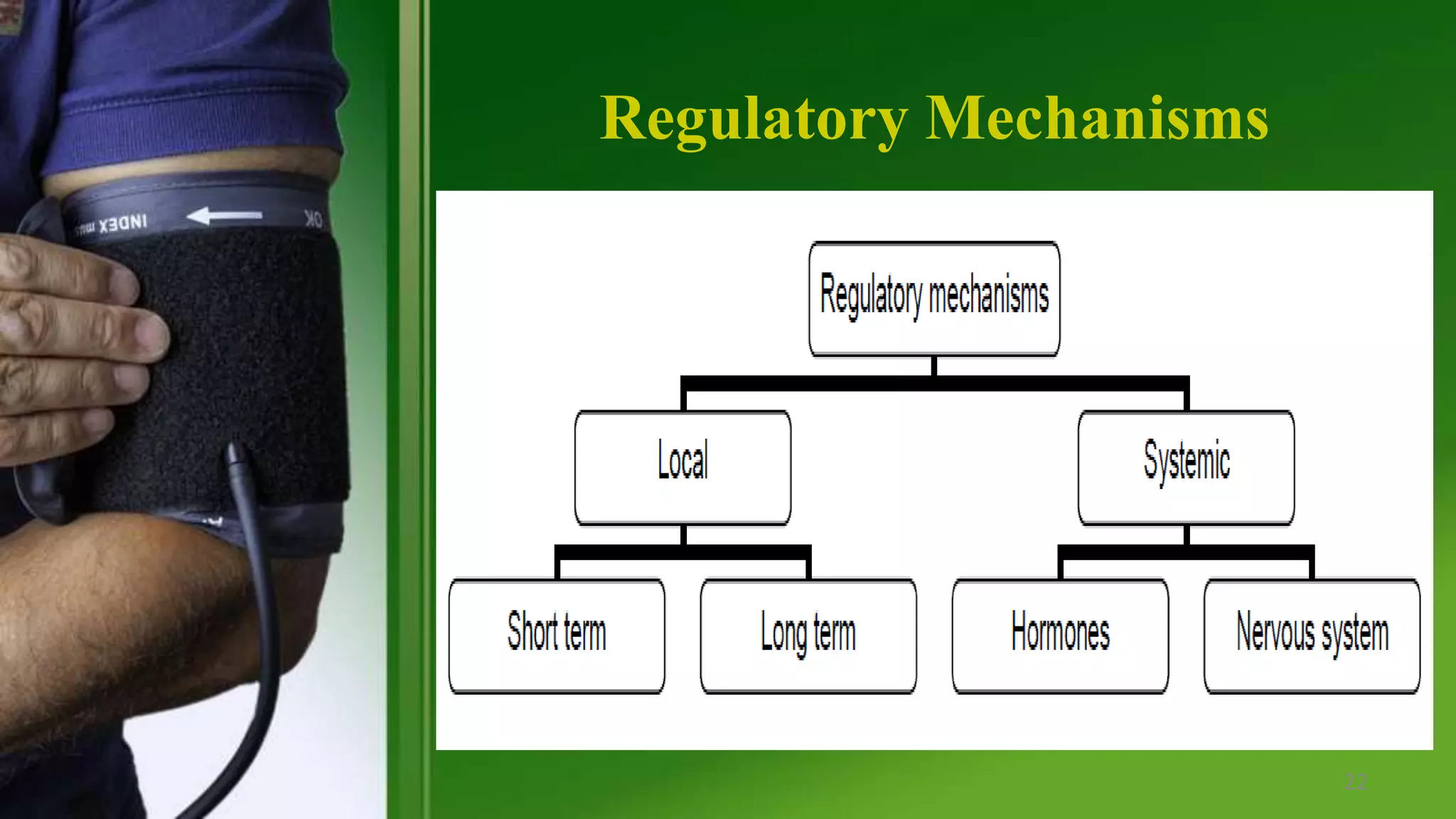 Regulation of blood pressure | PPTX