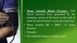 Regulation of blood pressure | PPTX