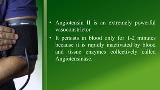 Regulation of blood pressure | PPTX