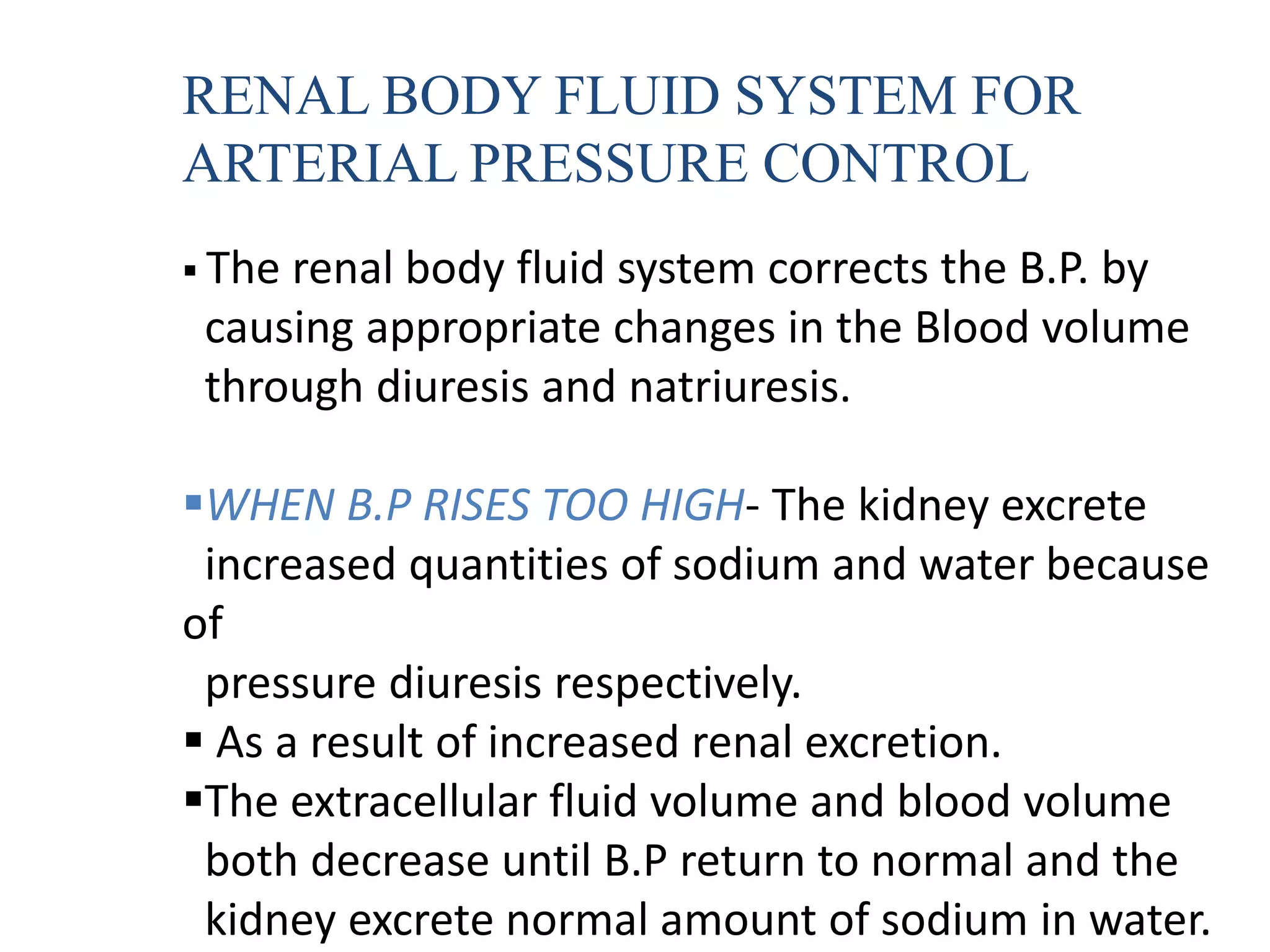REGULATION OF BLOOD PRESSURE -2.pptx | Heart and Cardiovascular ...
