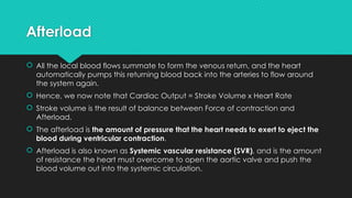 Regulation of CO,heart rate and venous return | PPT