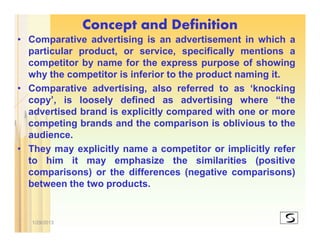 Regulation of comparative advertising [compatibility mode] | PDF ...