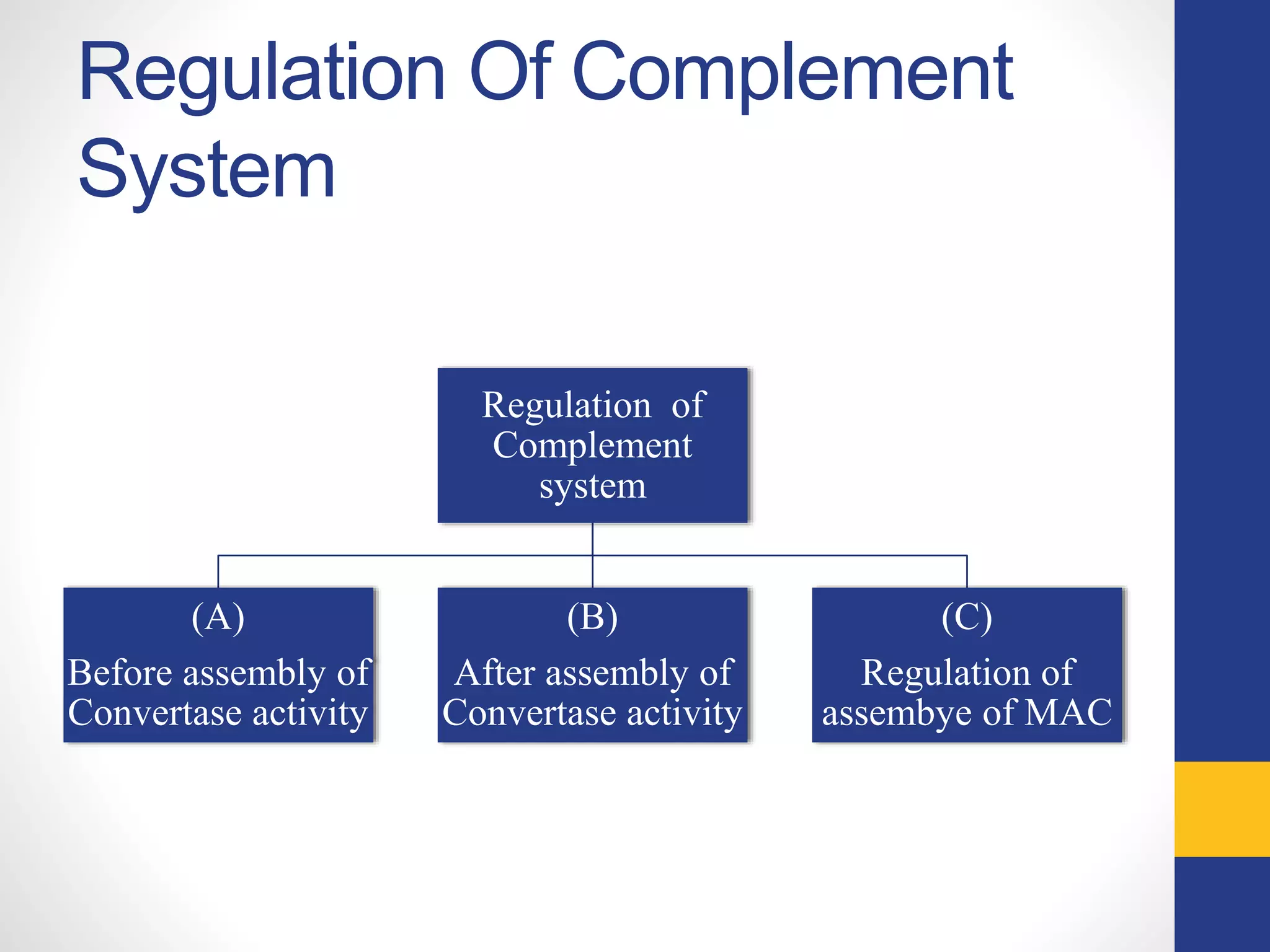 Regulation of complement system | PPTX | Blood Disorders | Diseases and ...