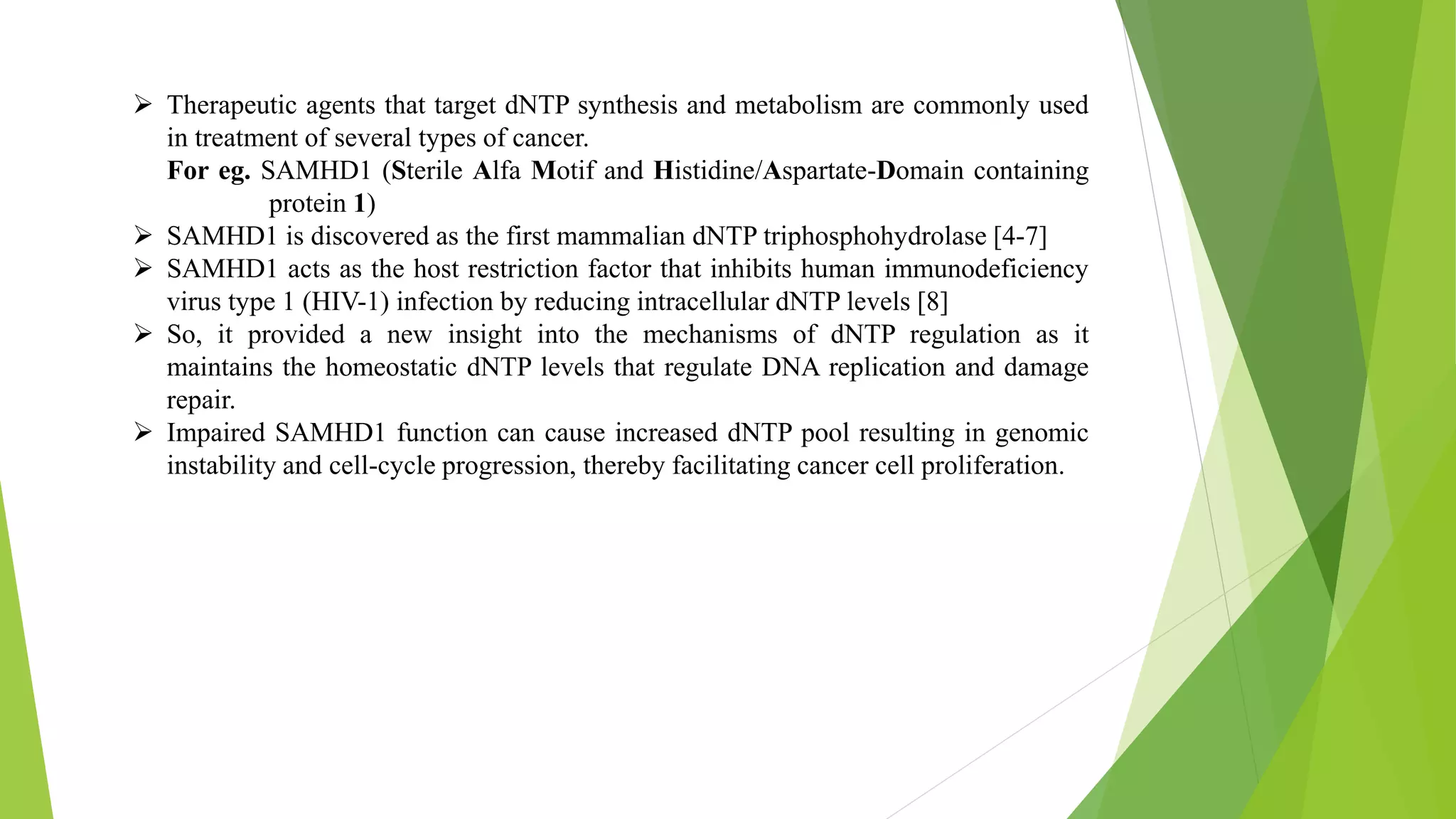 Regulation Of Deoxynucleotide Metabolism Pptx