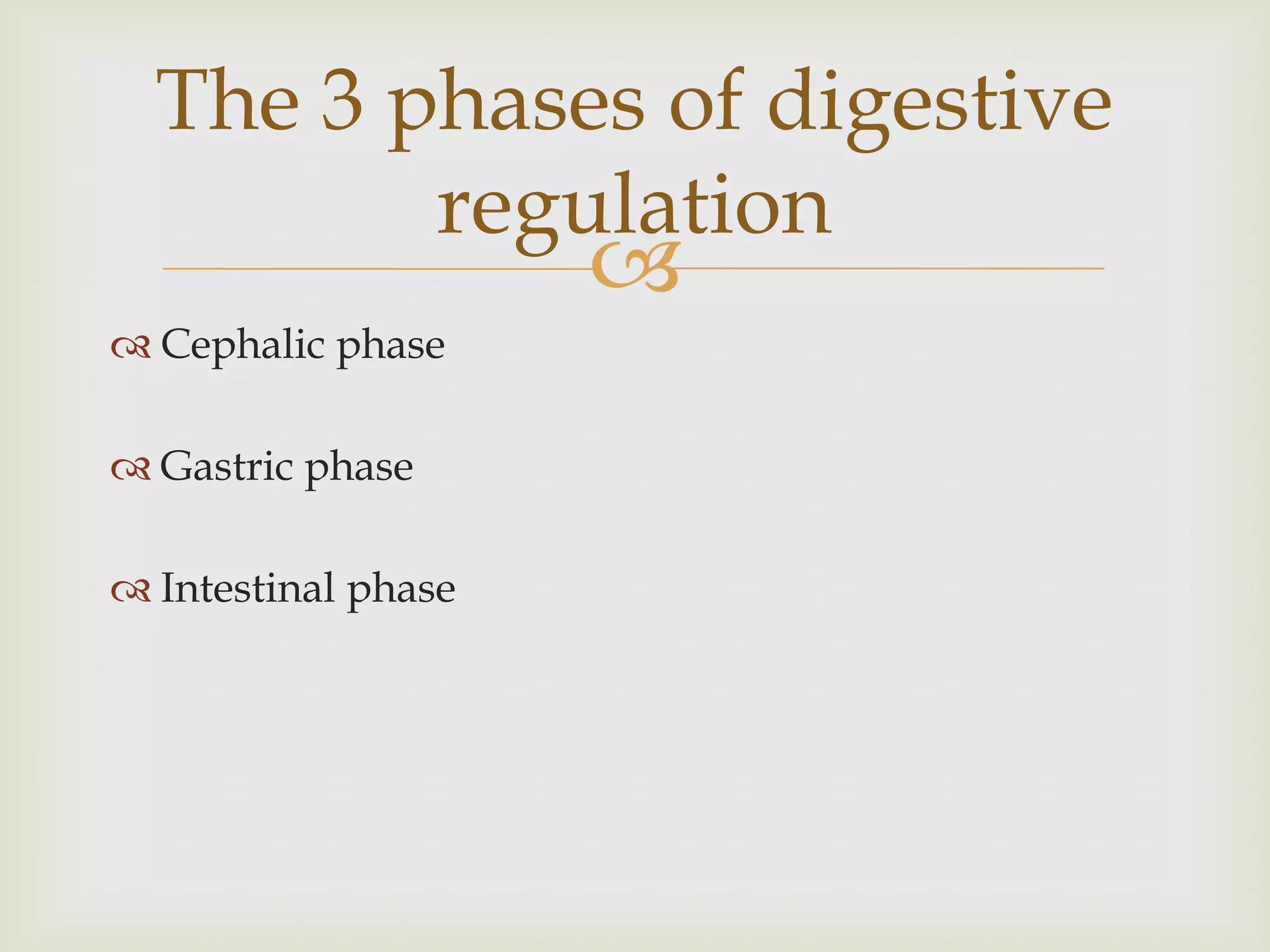 Regulation of digestion | PPTX