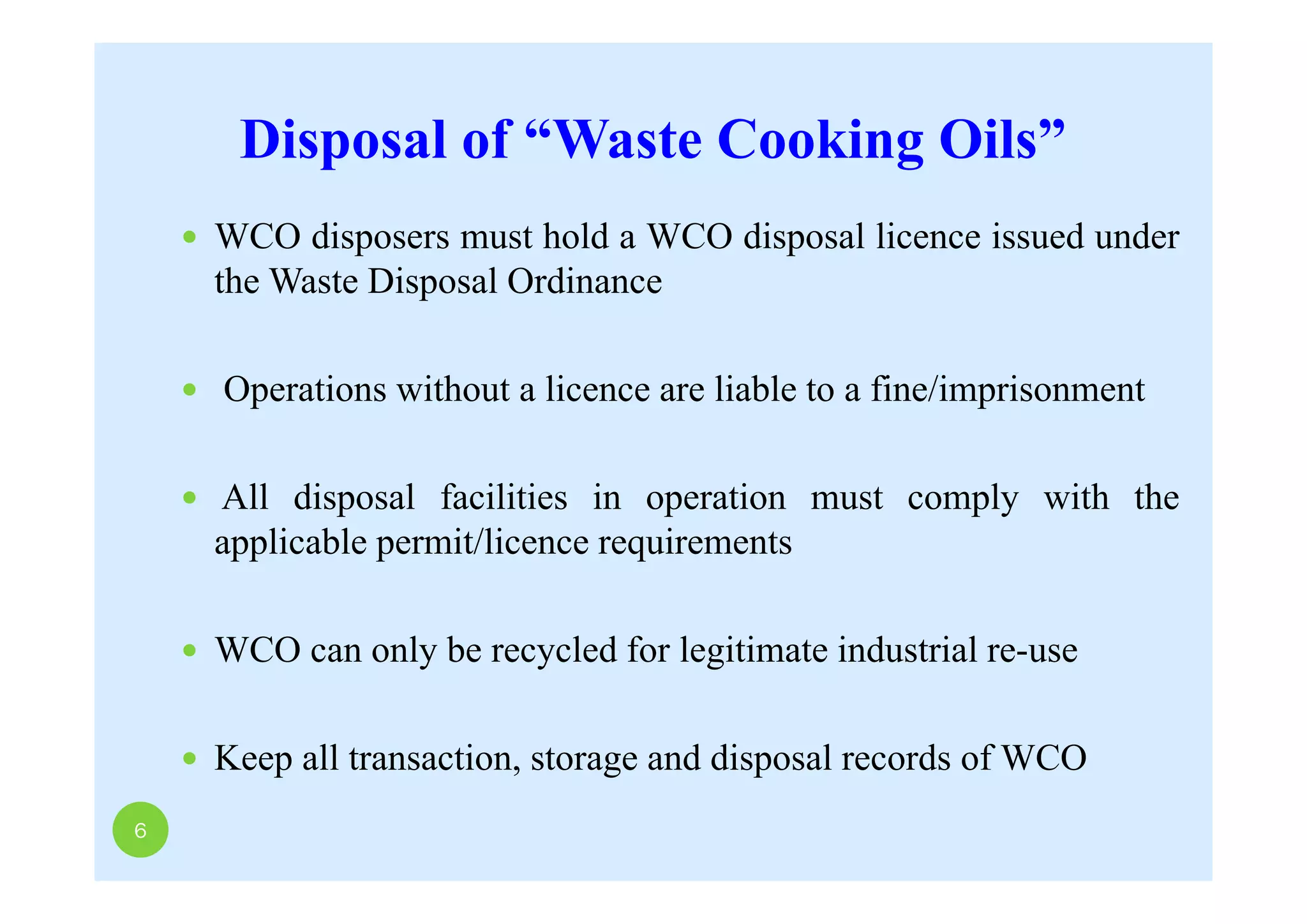 Regulation of Edible Fats & Oils & Recycling of Waste Fats & Oils_ 29 ...