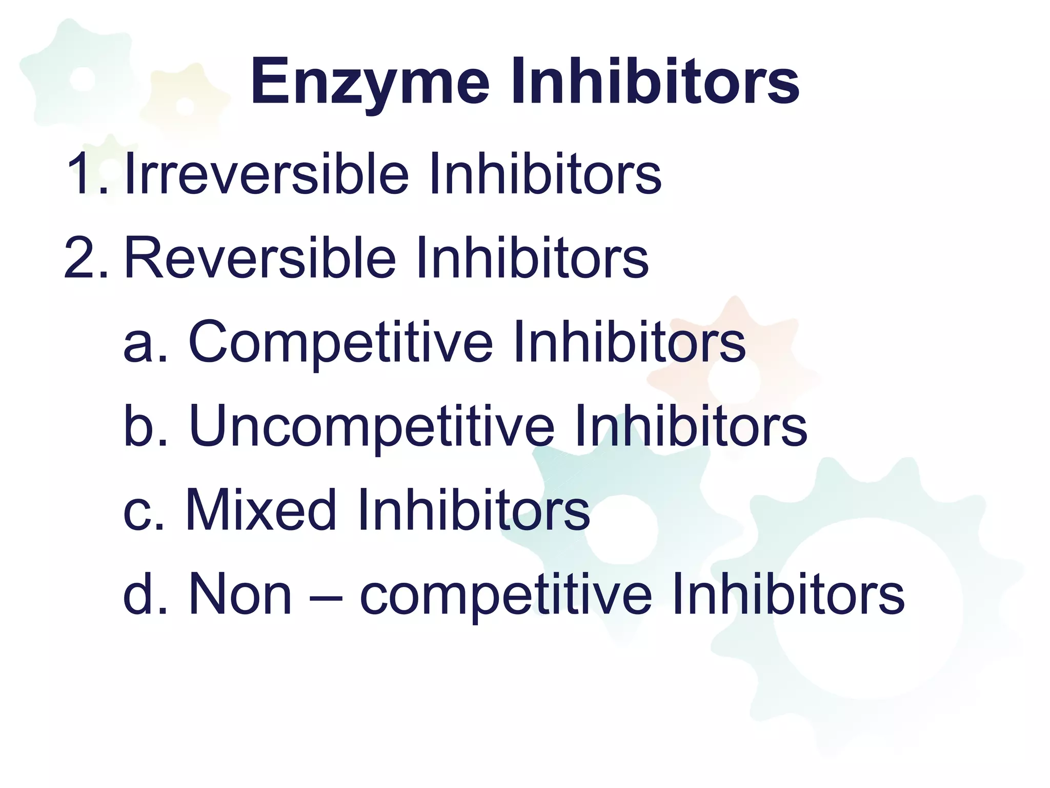 Regulation of enzyme activity | PPTX