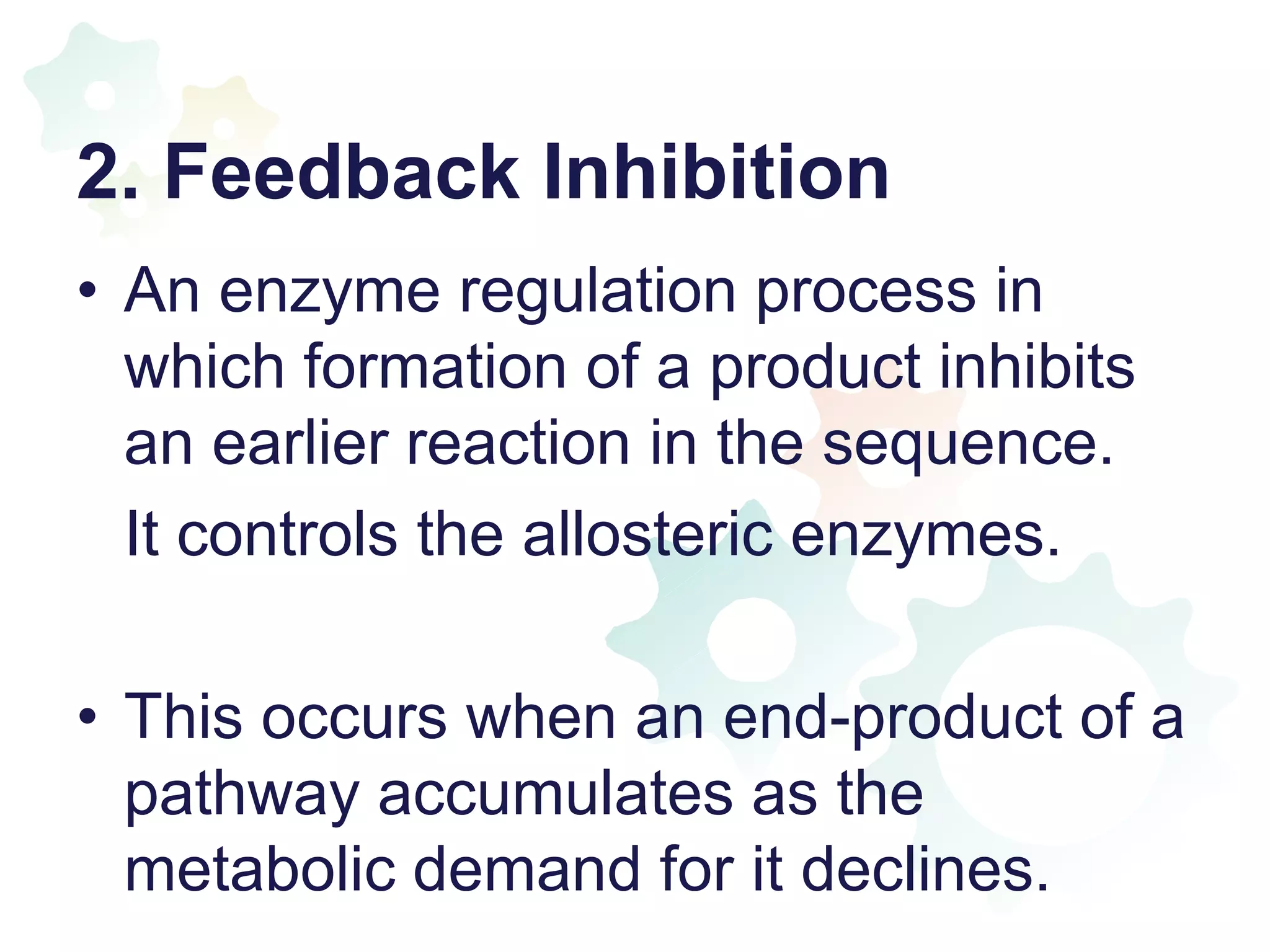 Regulation of enzyme activity | PPTX