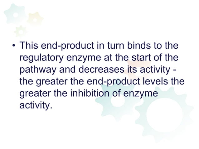 Regulation of enzyme activity | PPTX