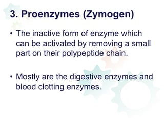 Regulation of enzyme activity | PPTX