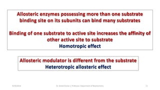 Regulation of enzyme activity | PPTX