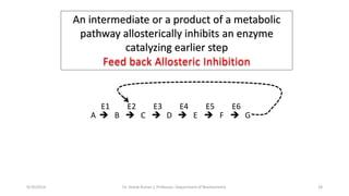 Regulation of enzyme activity | PPTX