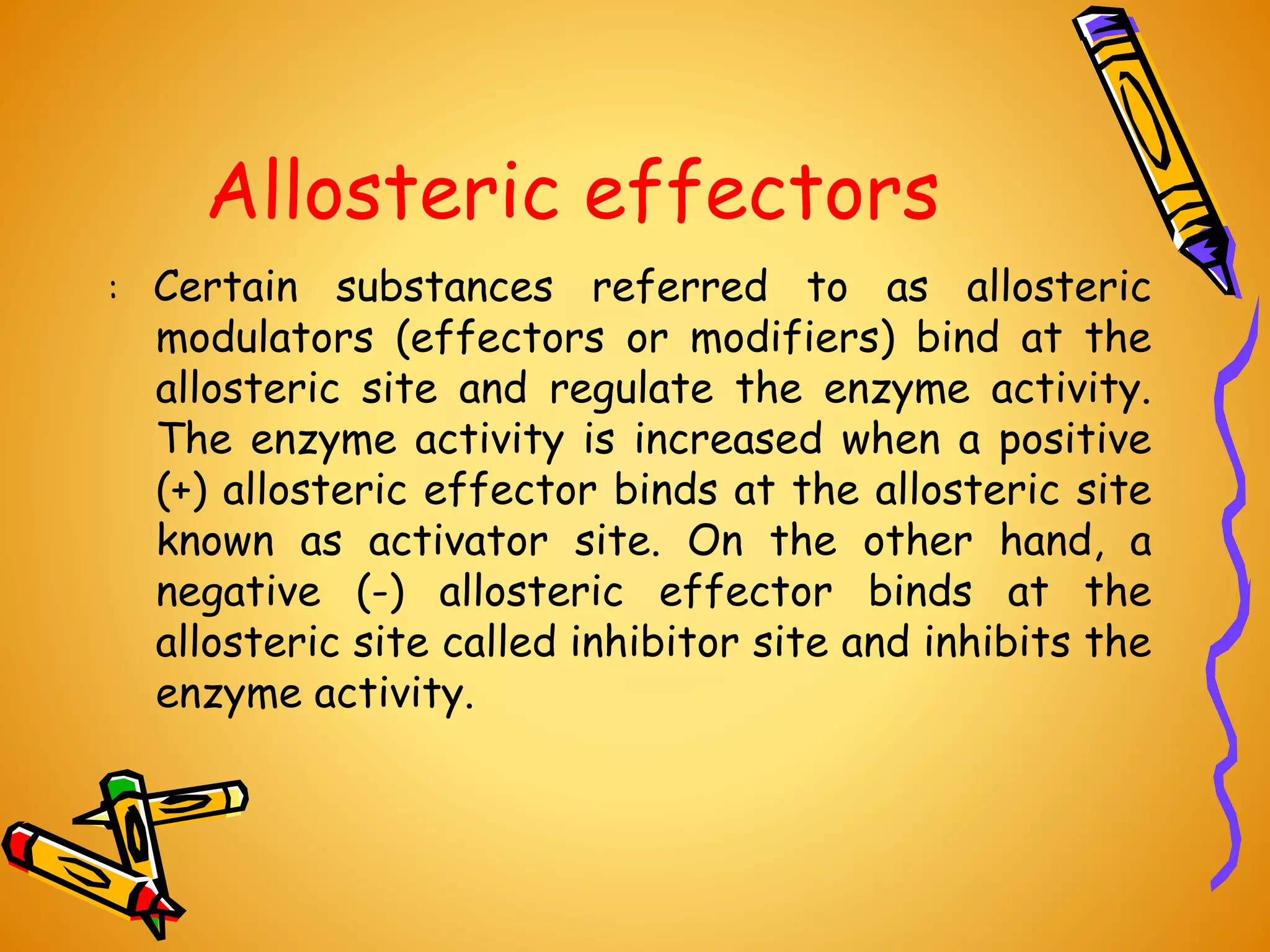 Regulation of enzyme action | PPTX