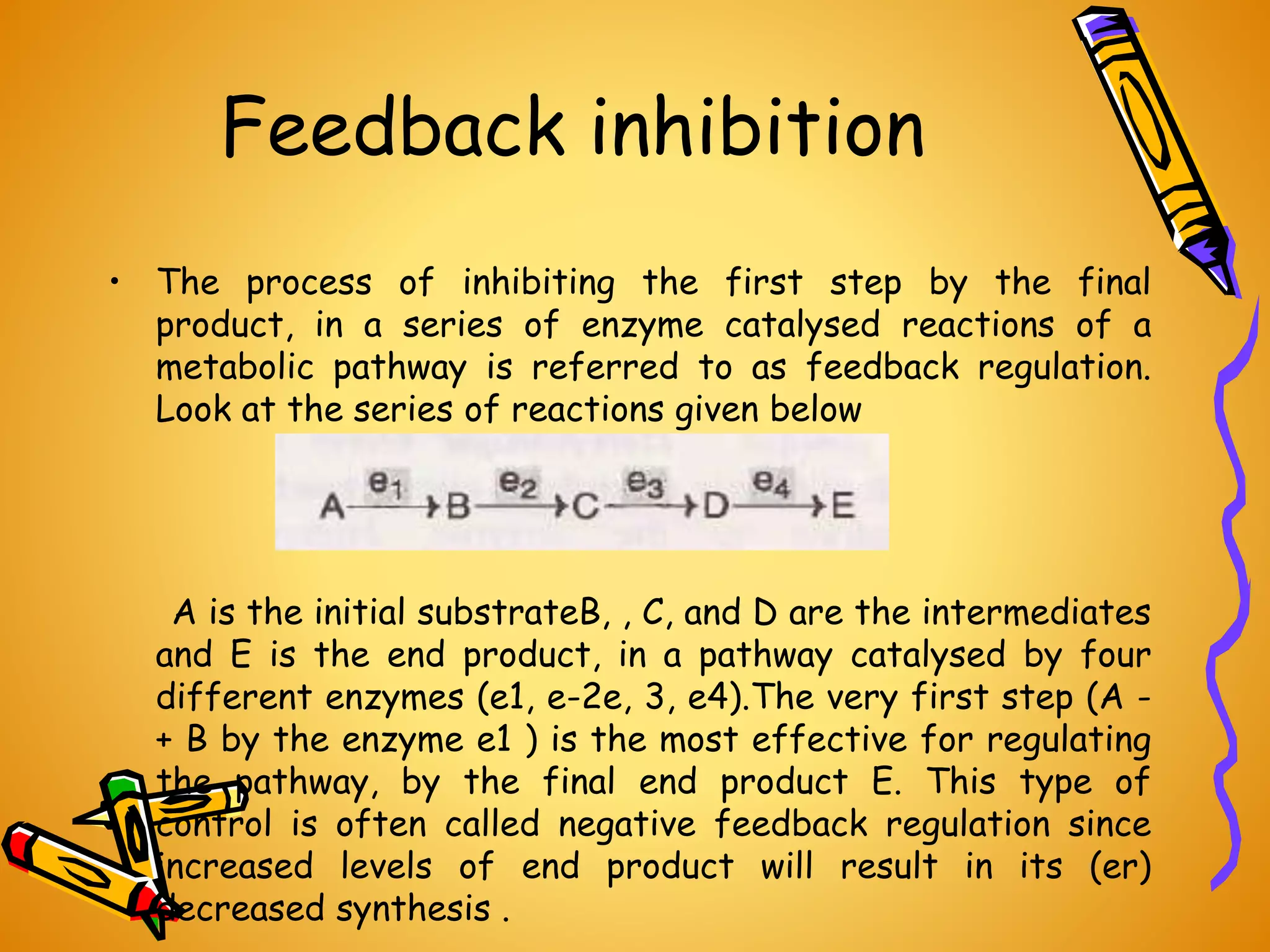 Regulation of enzyme action | PPTX