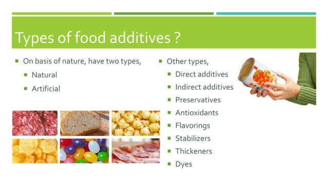 Regulation of food additive & regulation of dietary supplements in ...