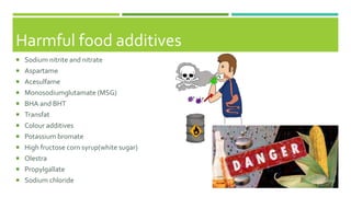 Regulation of food additive & regulation of dietary supplements in ...