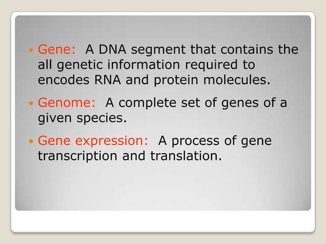Regulation of gene expression | PPTX
