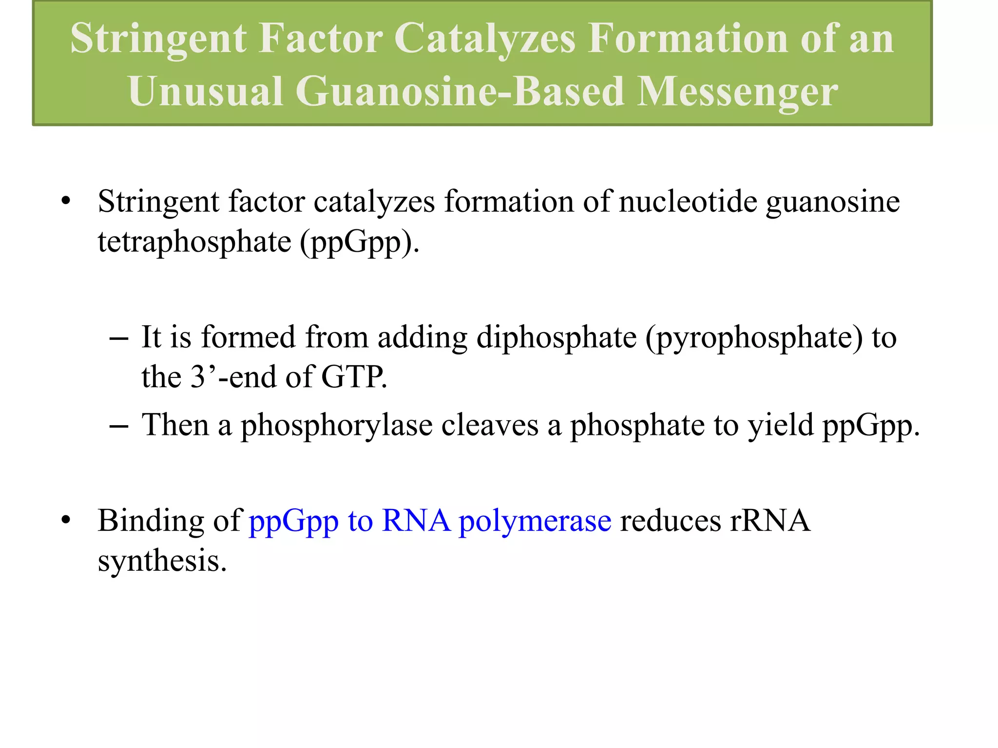 Regulation of gene expression | PPTX