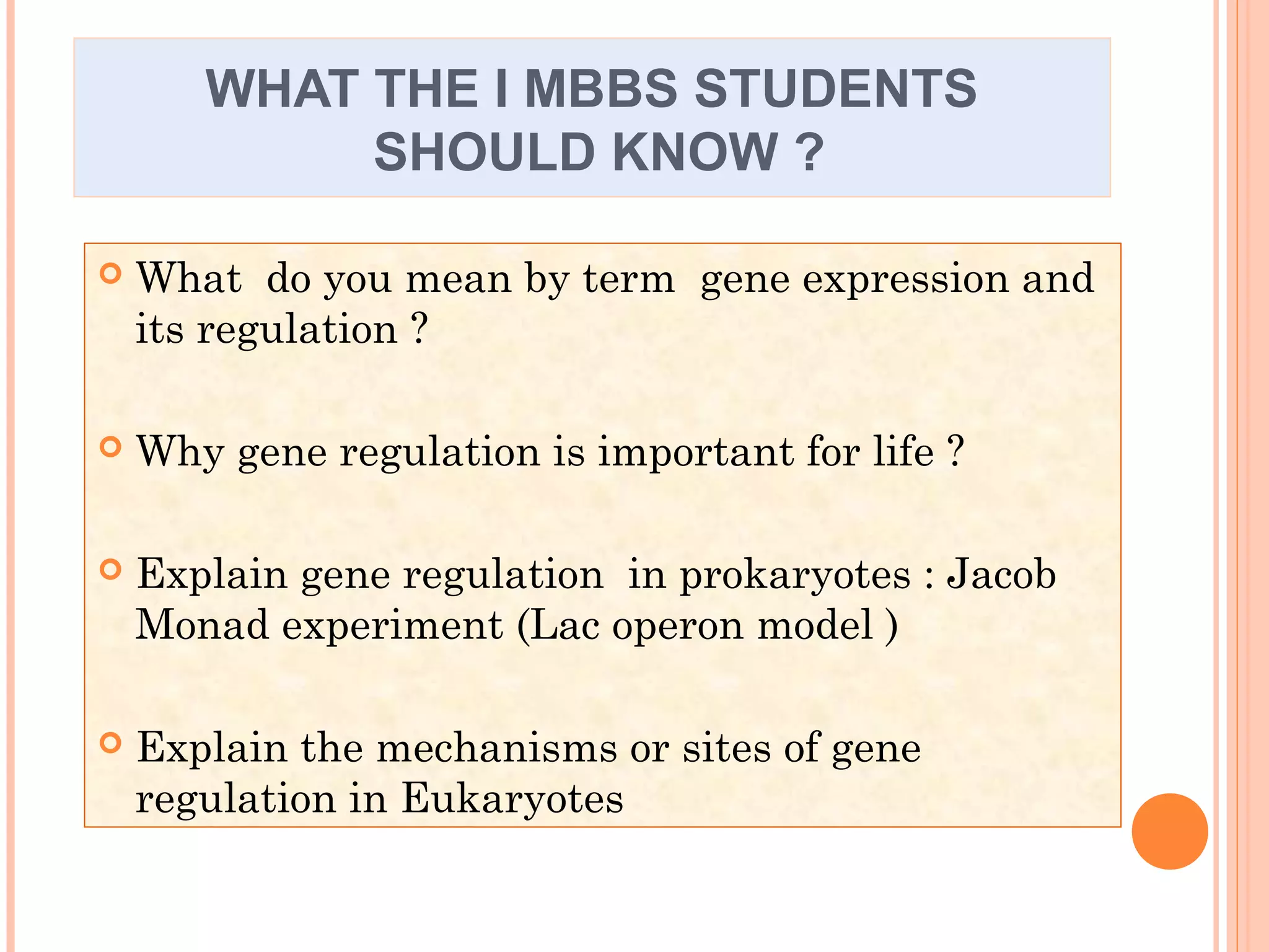 Regulation of gene expression (1).ppt ars | PPT