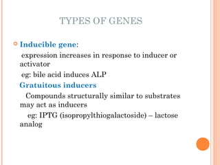 Regulation of gene expression (1).ppt ars | PPT