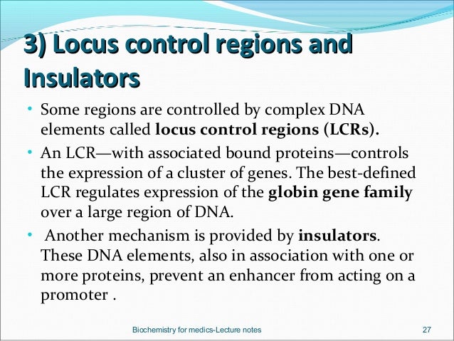 Regulation of gene expression in eukaryotes
