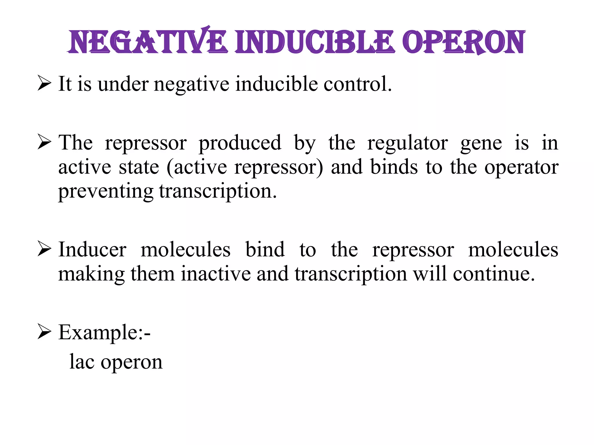 Regulation of gene expression in prokaryotes | PDF