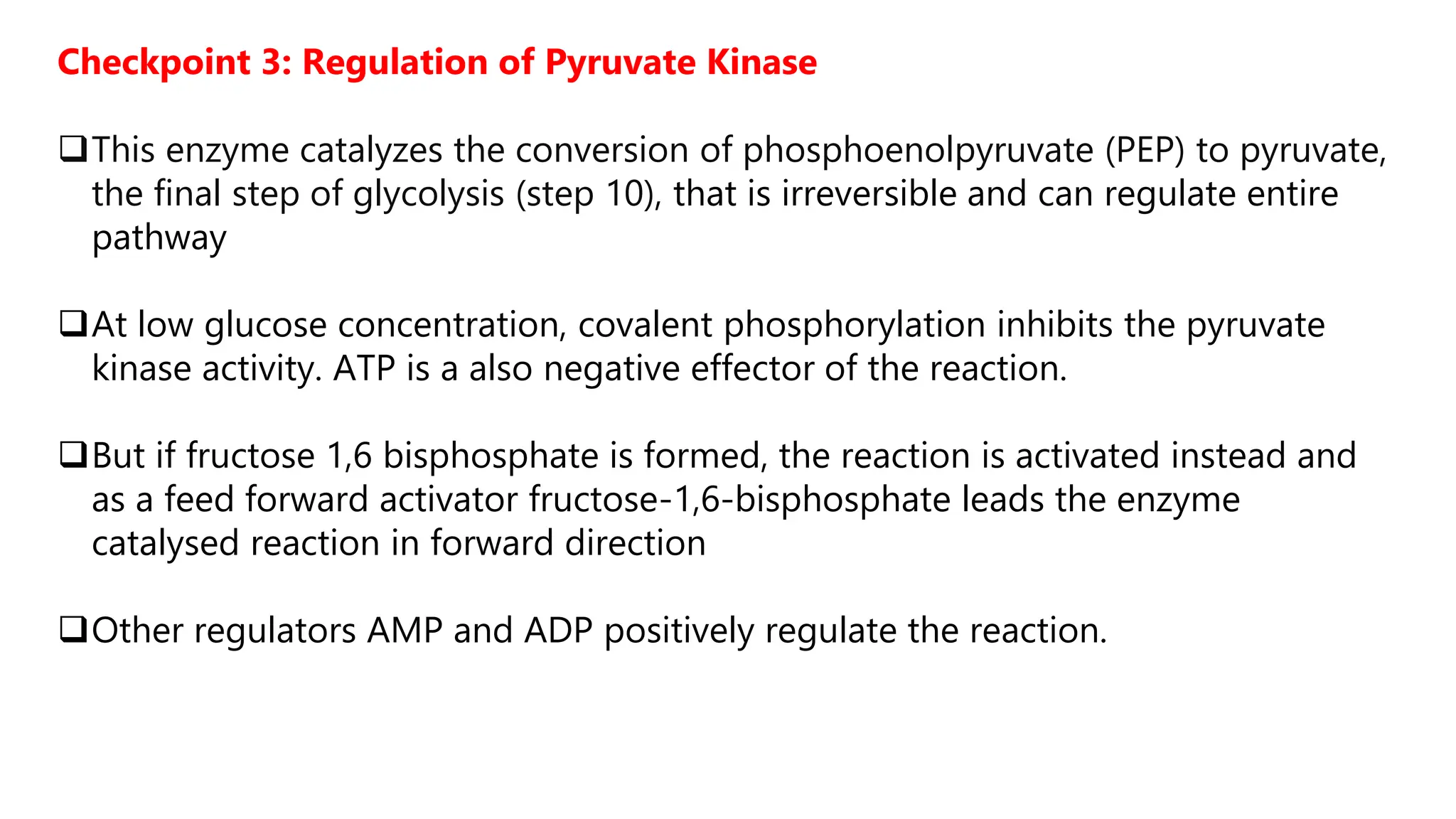 Regulation of Glycolysis | Glycolysis and Regulation Mechanism | PPTX
